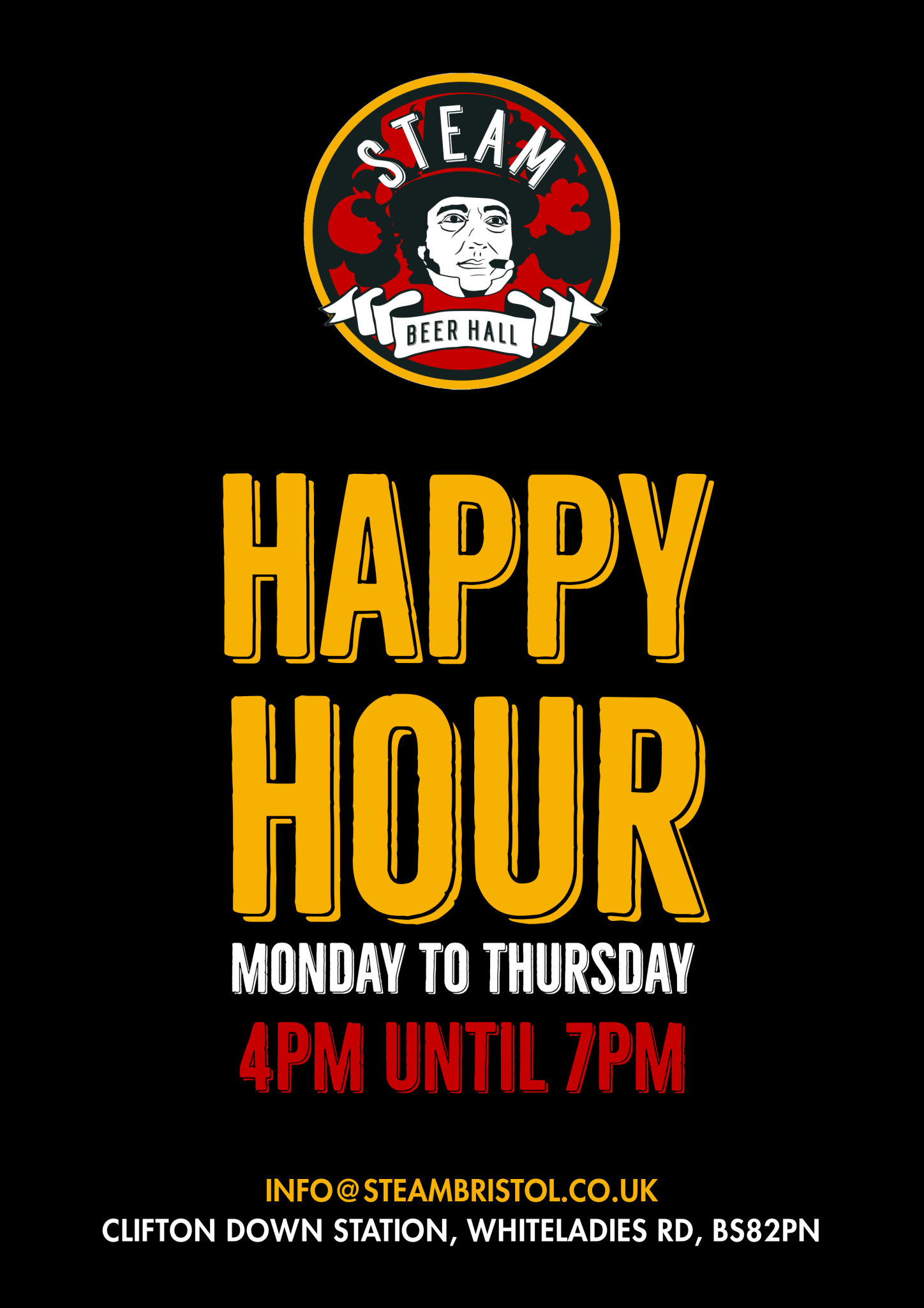 Steam Bristol | Beer Hall, Alfresco Terrace, Bottomless Brunch, Party ...